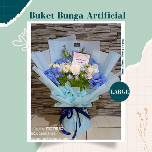 Jual Buket Bunga | Buket Bunga Artificial Besar | Free Kartu Ucapan ...