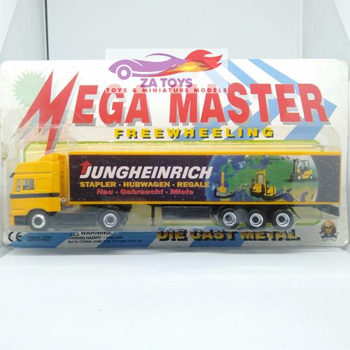 Jual Diecast MAN F2000 Container Truck Kuning by Mega Master Schuco 1: ...