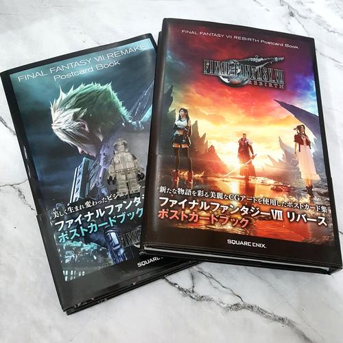 Jual FINAL FANTASY VII REMAKE REBIRTH Postcard Book Hard Cover SQEX FF7 ...