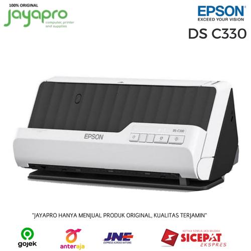 Jual EPSON WORKFORCE DS C330 PORTABLE SHEET FED DOCUMENT SCANNER ...