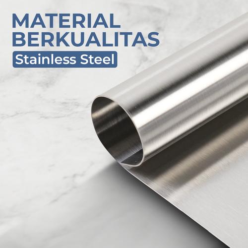 Jual Alat Spatula Scrapper Kape Kue Tart Cutter Stainles Steel 15cm ...