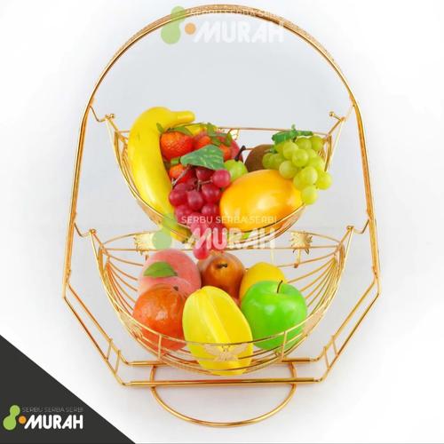 Jual Rak Tingkat Tempat Display Buah Dapur Kafe Resto Ruang Tamu Fruit ...