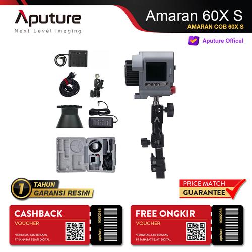 Jual Aputure Amaran COB 60x S Bi-Color LED Monolight 60XS 60 XS - UNIT ...