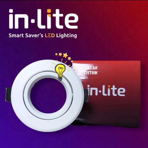 Jual kap rumah lampu downlight Halogen / spot / LED mr16 silver satin ...