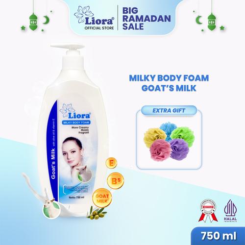 Jual LIORA Milky Body Foam (Goat’s Milk) - 750 ML - Kab. Sidoarjo ...