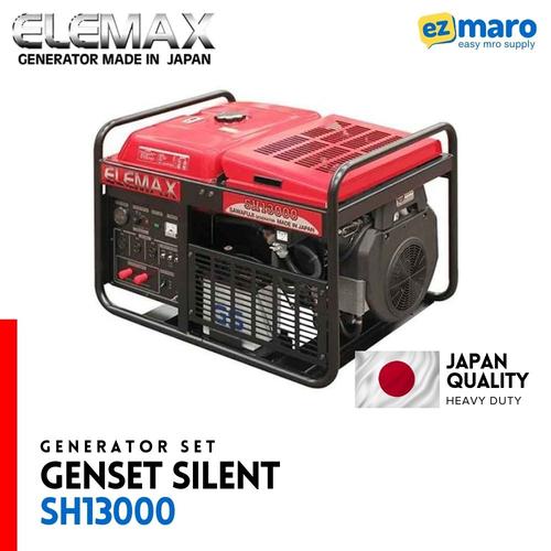 Jual Elemax Heavy Duty Generators/Genset SH 13000 RAVS (12.000 Watt/Engine - Jakarta Barat ...