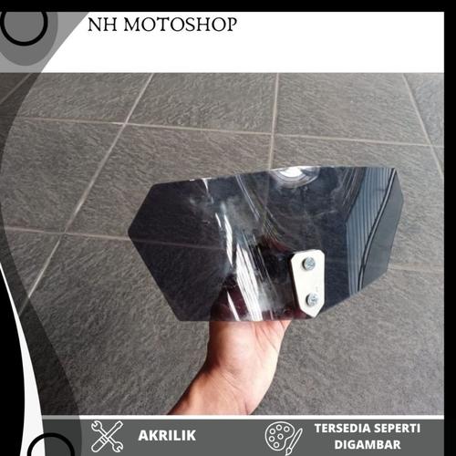 Jual EXTENSION VISOR EXTENSION WINDSHIELD TAMBAHAN VISOR CRF RALLY NMAX ...