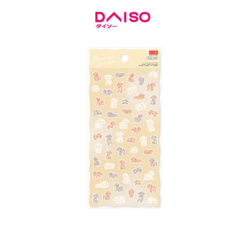 Jual Daiso sticker - animal / toy poodle - Jakarta Pusat - DAISO JAPAN ...