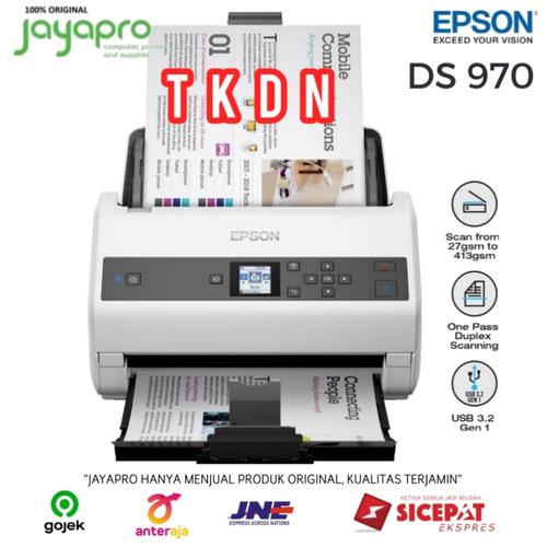Jual EPSON WORKFORCE DS970 DUPLEX SCANNER RESMI TKDN - Jakarta Pusat - JAYAPRO JKT | Tokopedia