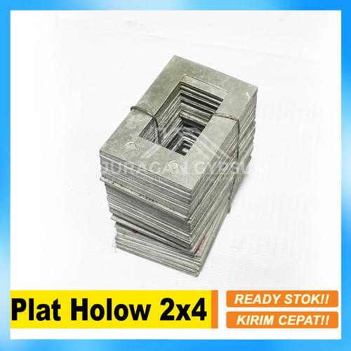 Jual Plat Holow 2x4 / Plat holo 2 x 4 / Ring Hollow / klem plat hollo ...