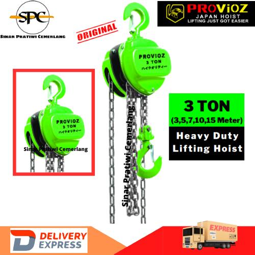 Jual VIOZ Chain Block / Takel 3 Ton X 3 - 15 Meter - ORIGINAL Takel ...
