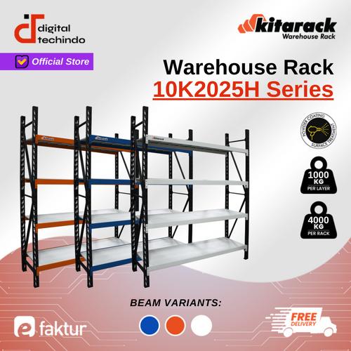 Promo Rak Gudang Besi 1 Ton / Layer Rack Gudang 2.5 Meter Starter Rack ...