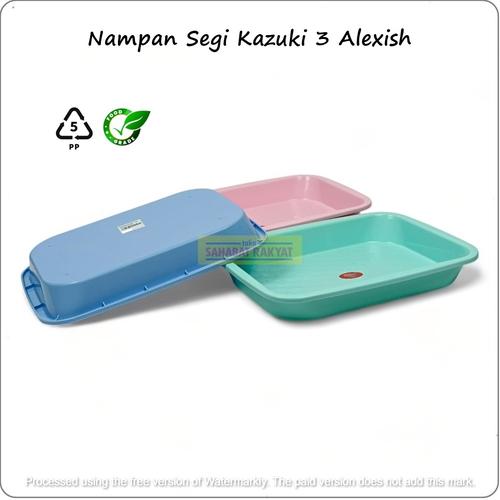 Jual Nampan Tatakan Gelas Mangkok Piring Plastik Segi Kazuki 3 Alexish ...