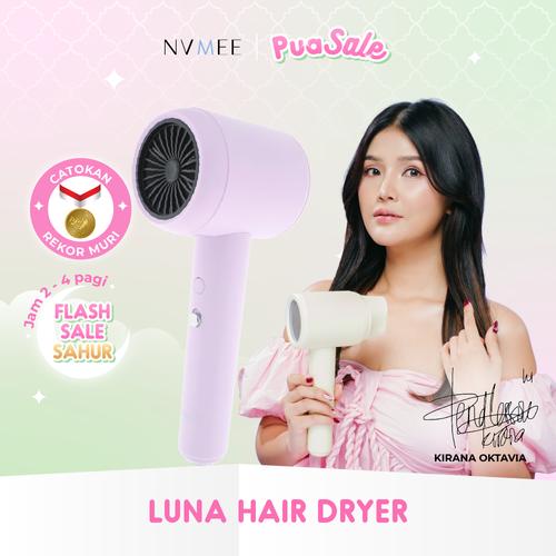 Promo NVMEE - NEW LAUNCHING Luna Hair Dryer Strong Wind & Low Watt ...