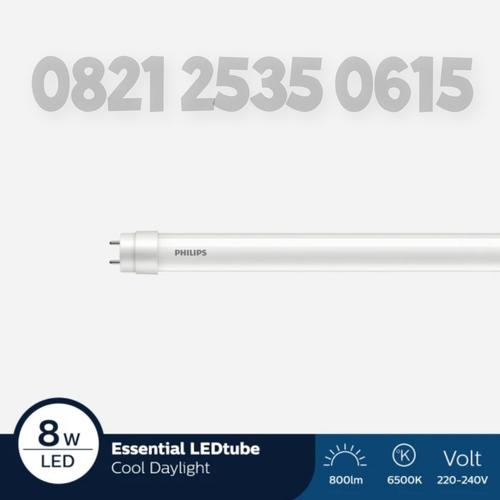 Jual LAMPU PHILIPS ESSENTIAL LEDTUBE 600MM 8W 865 T8 AP IG - Jakarta ...