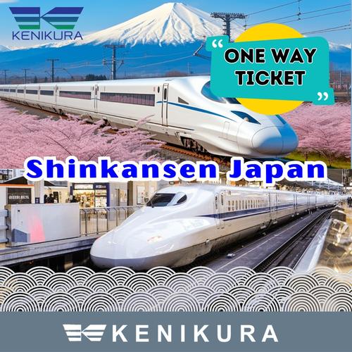 Promo One Way Shinkansen Japan Ticket jepang kereta tokyo osaka kyoto ...