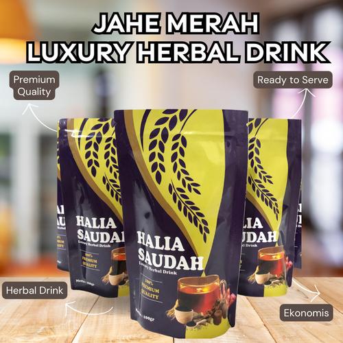Jual Halia Saudah Jahe Merah Original 100 Gram Luxury Herbal Drink ...