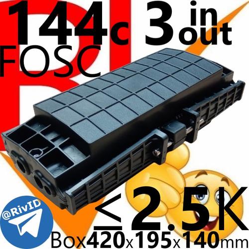 Jual Joint Box 24 48 96 144 Core FO Splice Closure 24c 48c 96c 144c ...