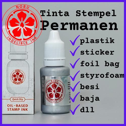 Jual Tinta Stempel Warna Emas - Gold | Permanen - Besi - Plastik ...