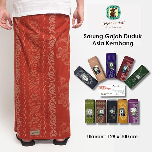 Jual Sarung Gajah Duduk Asia Kembang - Sarung Pria Dewasa-Sarung Sholat - RANDOM - Jakarta Utara ...