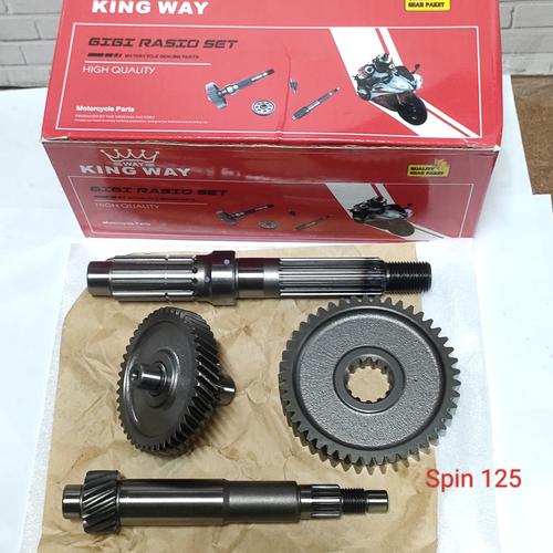 Jual GIGI RASIO SET SPIN 125 GEAR GARDAN ASSY RASIO LENGKAP - Jakarta ...