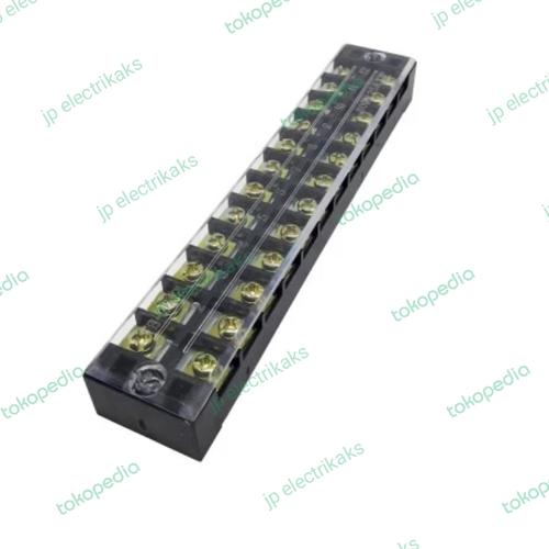 Jual Terminal Block 12 Pole 25A 600V - Jakarta Pusat - jp electrikaks | Tokopedia