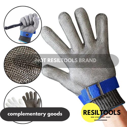 Promo Sarung Tangan Besi Metal Anti Cut Potong Pisau Safety Gloves ...