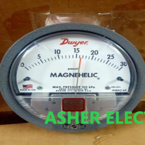 Jual 2000-30PA DWYER MAGNEHELIC DIFFERENTIAL PRESSURE GAGES - Jakarta Barat - Asher Electro ...
