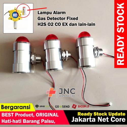 Jual Lampu Alarm Gas Detector Fixed H2S O2 CO EX dan lain-lain ...