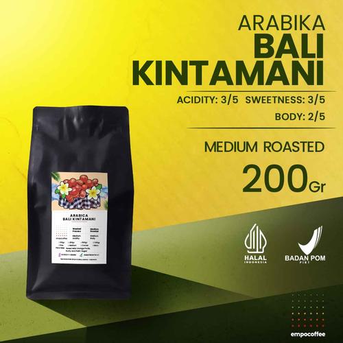 Promo Kopi Arabika Bali Kintamani Arabica Coffee Bean Coffe Beans 200 ...