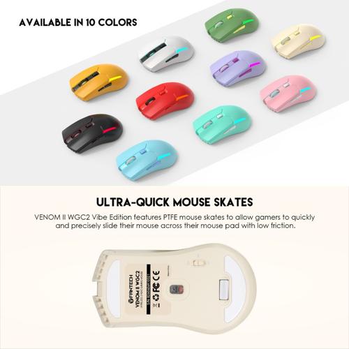 Jual Fantech Venom II WGC2 RGB - Rechargeable Wireless Gaming Mouse ...