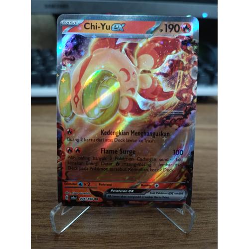 Jual Chi-Yu / Chi Yu ex SV4a 035/190 RR Kartu Pokemon TCG Indonesia ...