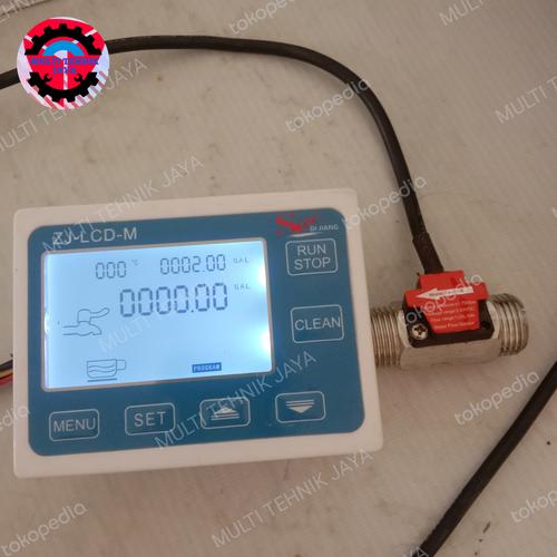 Jual Control Flow Sensor Meter Lcd Display Zj-Lcd-M + Flow Sensor Flow - Kab. Tangerang - MULTI ...