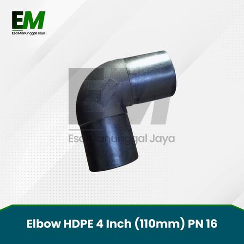 Jual Elbow HDPE 4 Inch (110mm) PN 16 / Elbow HDPE 4" PN 16 / Elbow 4 ...