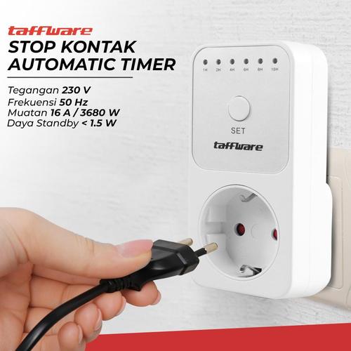Jual Stop Kontak Pengatur Waktu Digital Automatic Timer Switch - W03 ...
