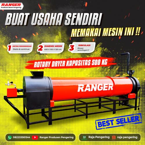 Jual Mesin Pengering Padi, Jagung, Kacang - Rotary Dryer Full Otomatis ...