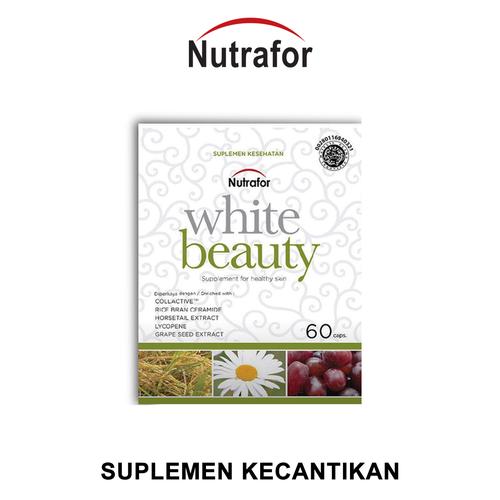 Promo Nutrafor White Beauty 60 Kapsul - Suplemen Kulit Mencegah Penuaan ...