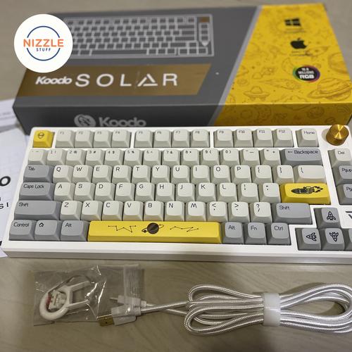 Promo Koodo Solar Gaming Keyboard 75% Layout White - Kab. Bandung ...