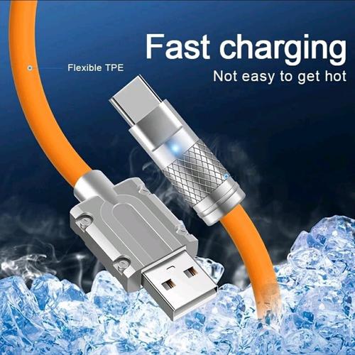 Promo KABEL DATA SUPER 6A FASTCHARGING MICRO USB TYPE C LIGHTNING 120W - type c - Kab. Bantul ...