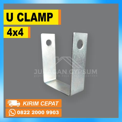 Jual U Clamp 4x4 | U Klem | U clam | Penggantung rangka hollow - Kota ...