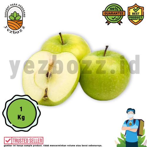 Jual Buah Apel Malang / Apel Hijau Manis Segar Fresh 1kg - Jakarta ...