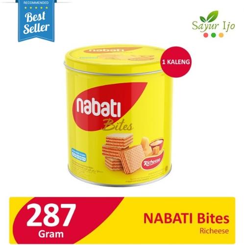 Promo RICHEESE Nabati Bites Cheese Wafer 287 Gr / Kaleng Biskuit Snack ...