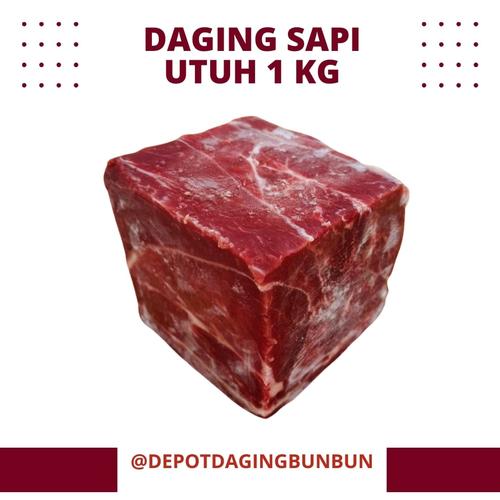 Jual Daging Sapi Utuh 1 kg/Daging Rendang/Dendeng/Semur/Empal/Kari ...