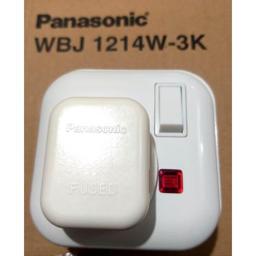 Jual Stop Kontak AC Set WBJ1214W Panasonic + Steker AC Outbow 3K PLUG ...