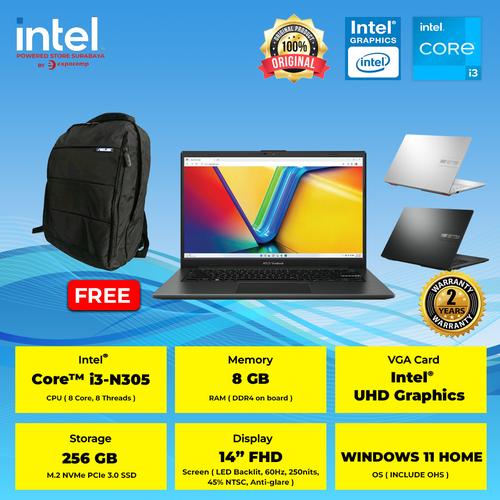 Jual ASUS VIVOBOOK GO 14 E1404GA FHD321 FHD323 INTEL i3-N305 8GB 256GB ...