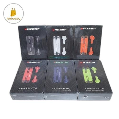 Jual Monster Airmars XKT08 Wireless Bluetooth Earphone Earbuds Headset ...
