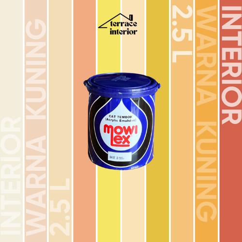 Jual Cat Tembok Mowilex Emulsion warna Kuning 2.5 L - Sunny Smile ...