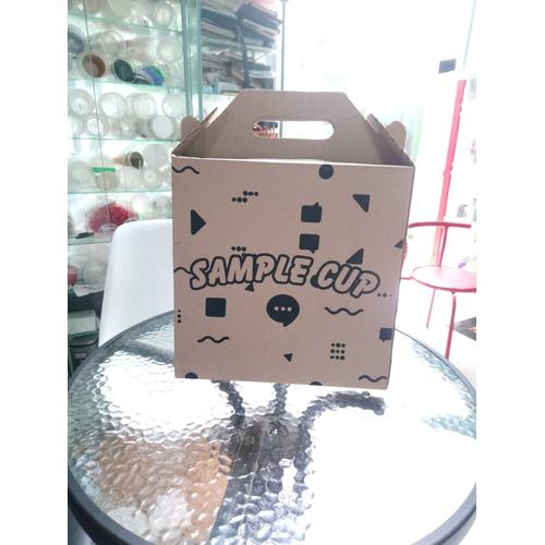 Jual Cup plastik Gelas Plastik sampel 12oz - 22oz datar oval box contoh ...