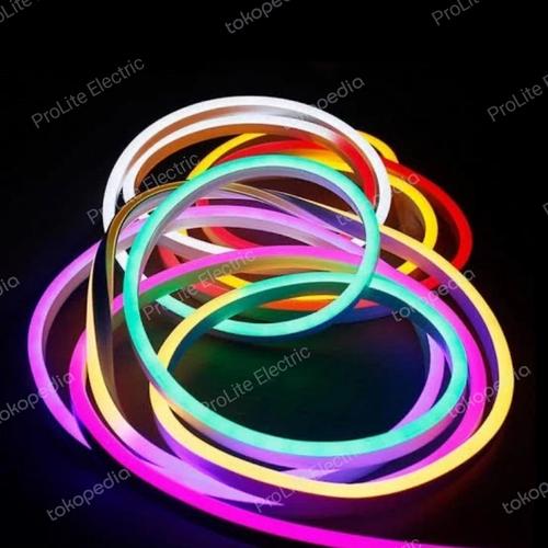 Jual Lampu Neon LED Strip Light Flexible DC12V 5 Meter IP65 WATERPROOF ...
