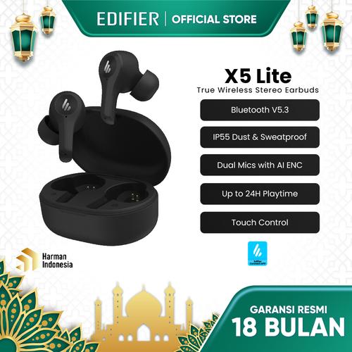 Promo Edifier X5 Lite True Wireless In-Ear Earphones - Putih ...